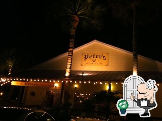 Menu at Peter's Steak House pub & bar, Jensen Beach