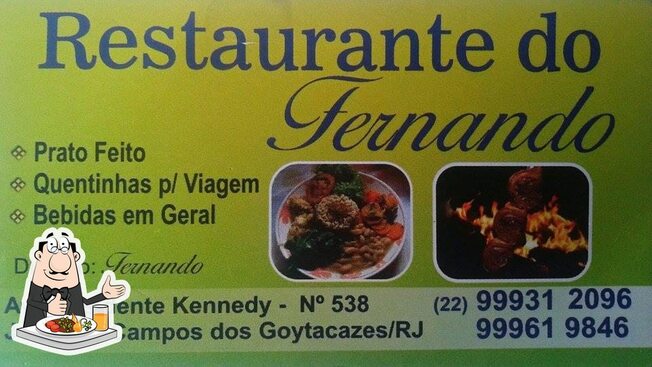 Menu em Restaurante e Pizzaria do Fernando, Campos dos Goytacazes