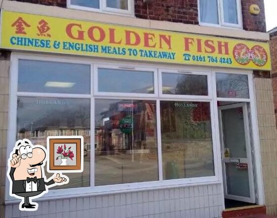 Menu at Golden Fish fast food, Bury, 121 Tottington Rd