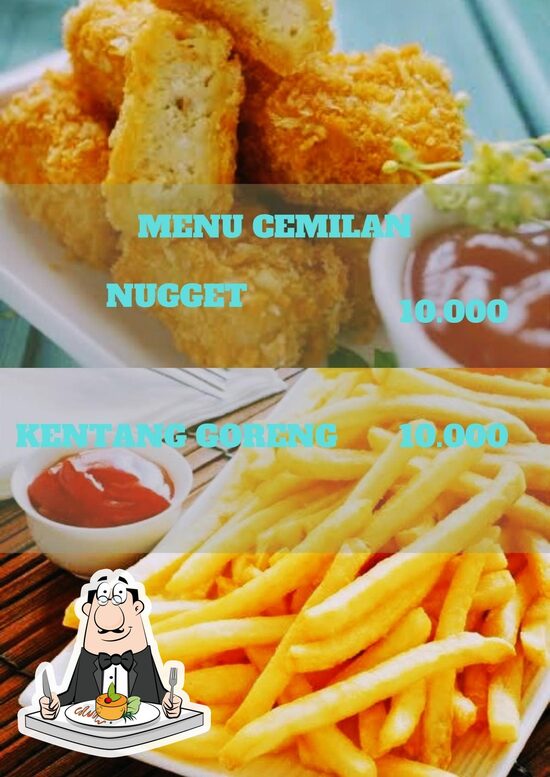 Menu at RFC ( RARAOS FRIED CHICKEN ) cafe, Nyalindung