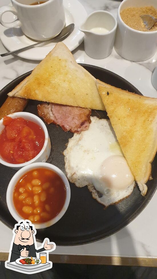 Menu at The Lounge cafe, Hornsea