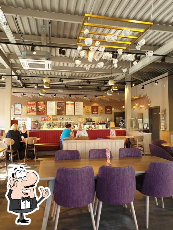 Menu at Costa Coffee, Coventry, Gielgud Way