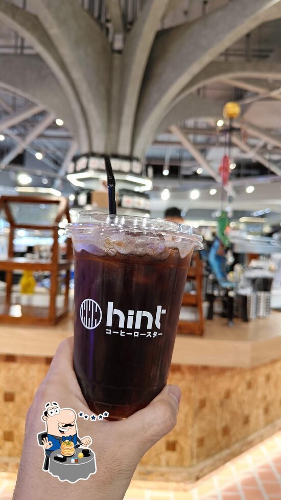 Menu at Hint Coffee Roaster @Centralworld, Bangkok