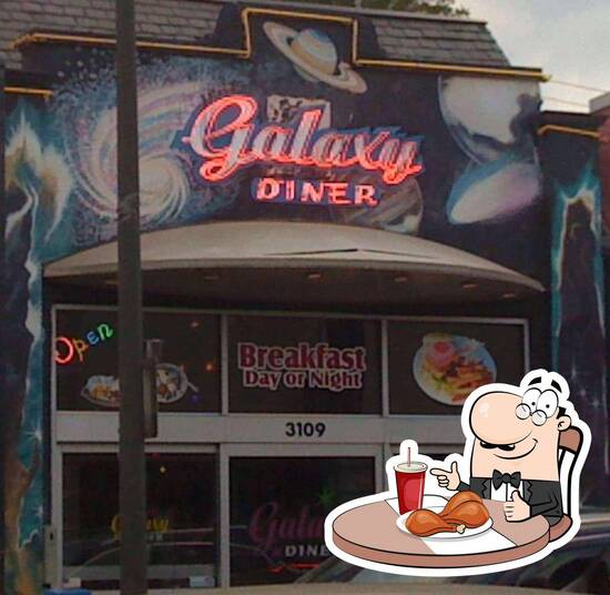 Menu at Galaxy Diner restaurant, Richmond, W Cary St