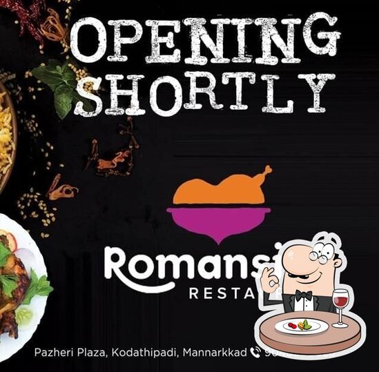 Menu at Romansiah Restaurant, Mannarkkad