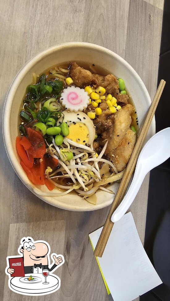 Menu at Ramen Time restaurant, Hawera