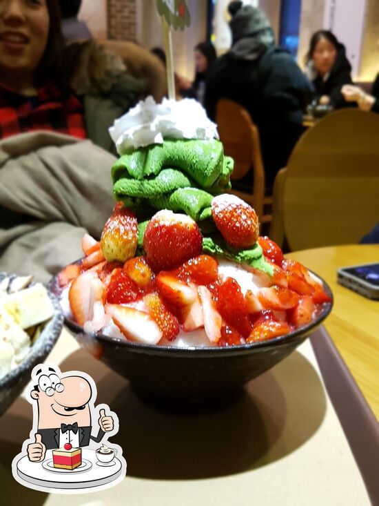 Menu at Sulbing Gangnam Dessert Cafe, Seoul, 42 Teheran-ro 1-gil