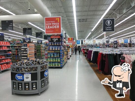Menu at Walmart Supercenter, Harrisville