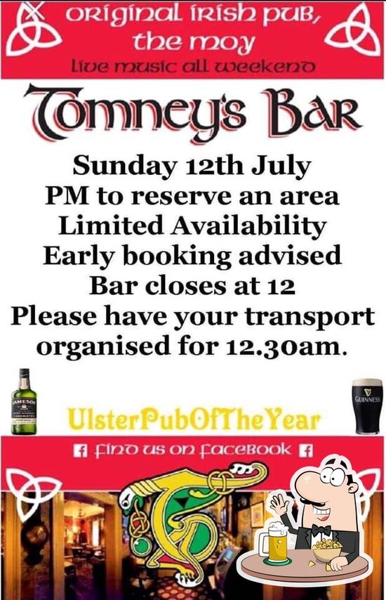 Tomney's Bar in Moy - Restaurant reviews