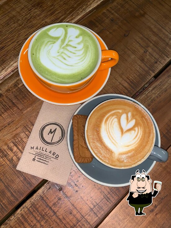Carta del café Maillard Specialty Coffee, Ciudad Quezon