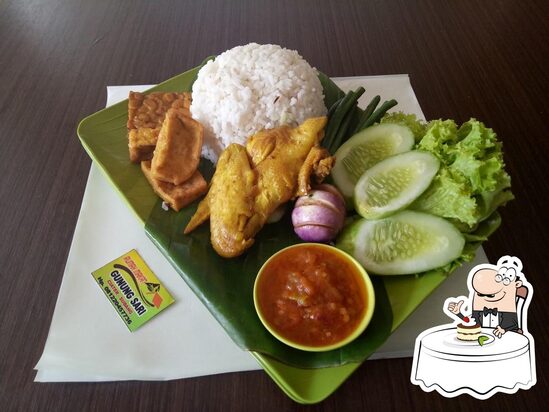 Menu at Rumah makan Gunung Sari restaurant, Ciater