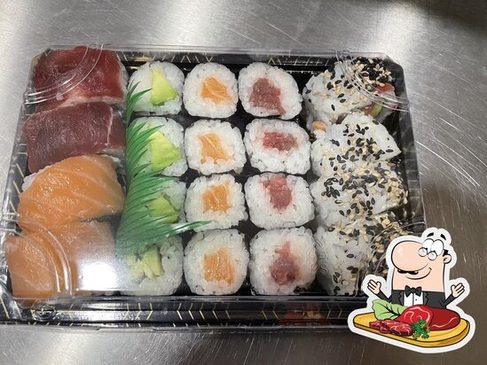 Menu at Sushi box restaurant, Laudio
