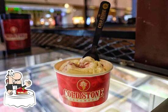 Menu at Cold Stone Creamery cafe, Bandung