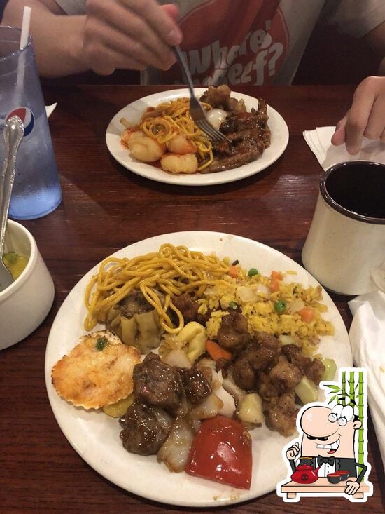 Menu at Fortune Buffet restaurant, Sayre