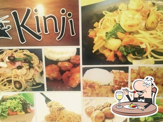 Menu at Kinji-กินจิ restaurant, Bangkok