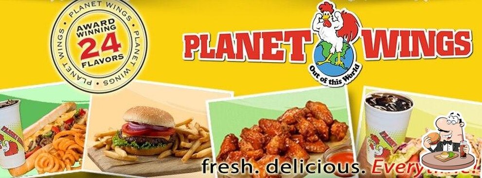 Planet Wings, 74 Virginia Rd in White Plains - Restaurant menu and reviews