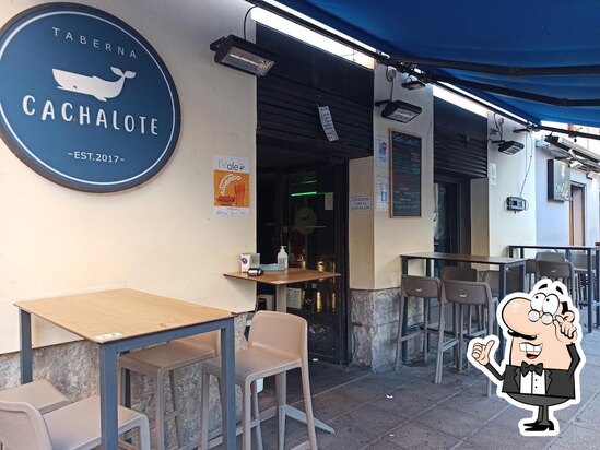 Carta del pub y bar TABERNA CACHALOTE, Santander