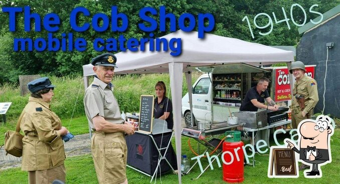 Menu at The Cob Shop restaurant, Coningsby