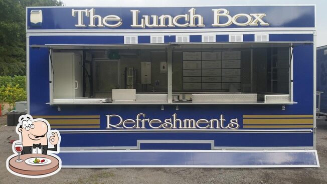 Menu at The Lunch Box cafe, Stockport