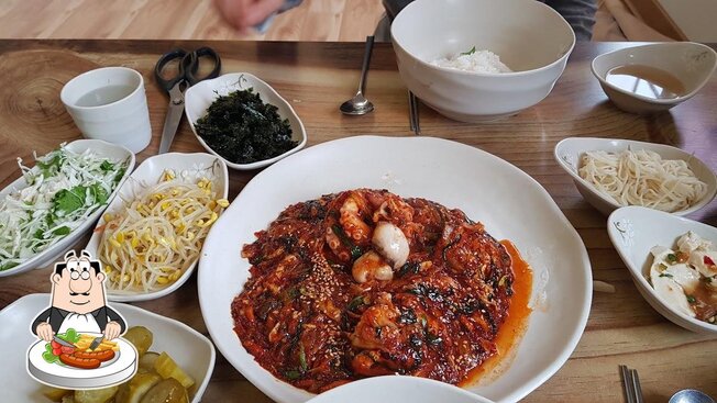 Menu at 뻘떡낙지 restaurant, Jeju-si