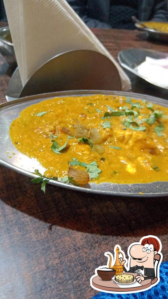 Menu at Rudra Punjabi Dhaba, India, Samoor Kalan Near B.Ed College