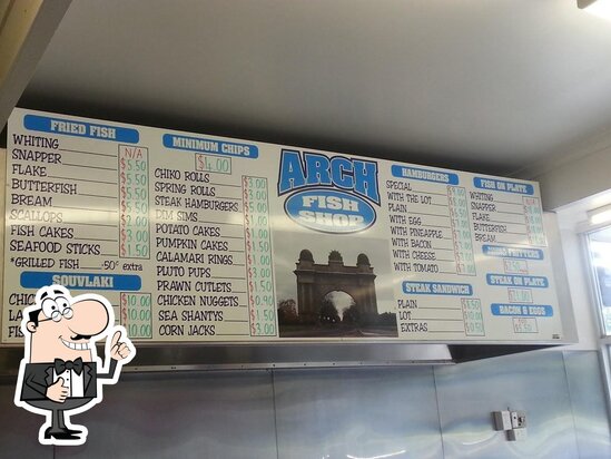 Arch Fish Shop, Alfredton - Restaurant menu, prices and reviews