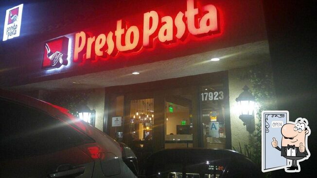 Menu at Presto Pasta pizzeria, Los Angeles, Chatsworth St #5606