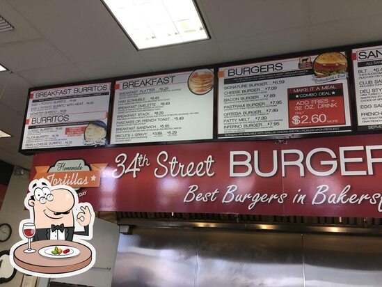 34th Street Burgers And Deli, 2301 H St in Bakersfield - Restaurant ...