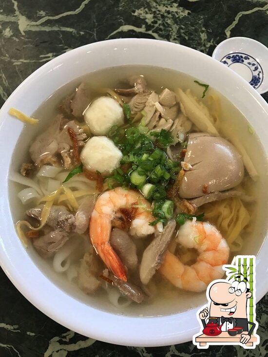 Menu at Kim Ky Noodle House restaurant, Westminster