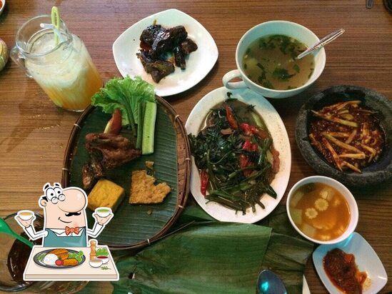 Menu at RM Sunda Istana Bogor restaurant, Bogor