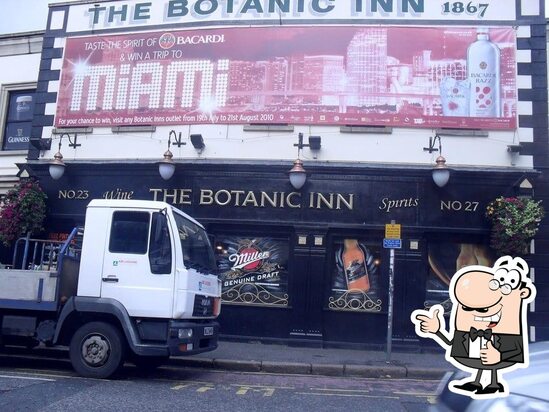 Menu at The Botanic Inn pub & bar, Belfast