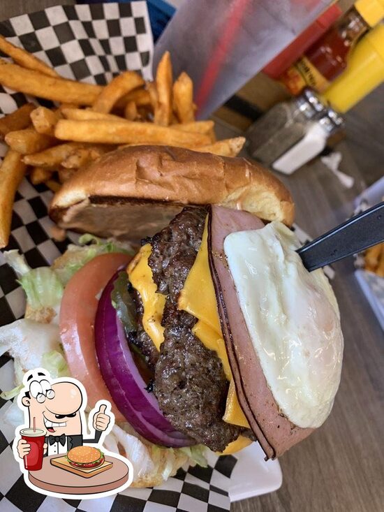 Menu at Slappy's Burgers and Brews restaurant, National City