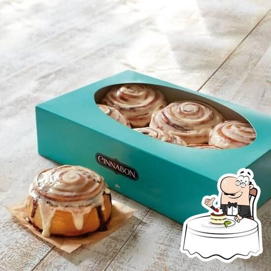 Menu at Cinnabon, Burwell