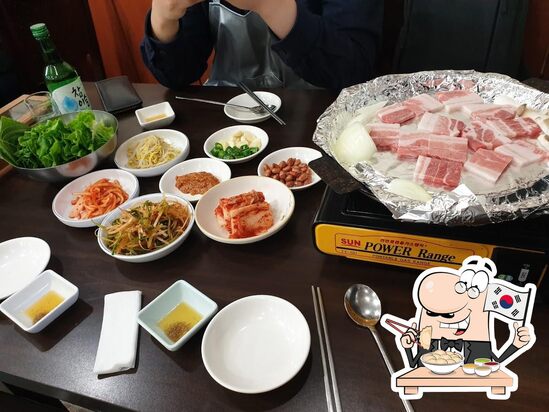 Menu at Myung Dong Restaurant, Seoul, 12-1 Namdaemunno 5(o)-ga