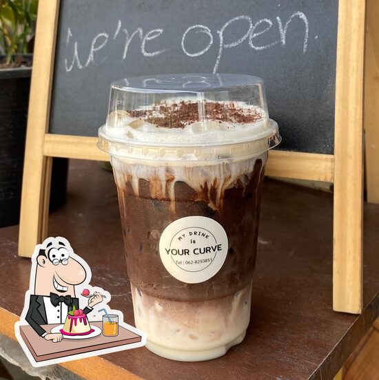 Menu at Your Curve cafe, Khao Khansong