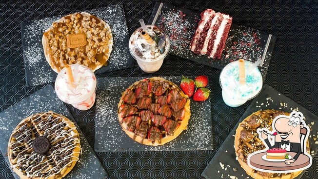 Menu at Dessert factory desserts, Ilford