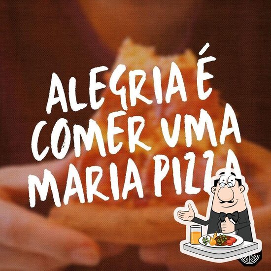 Menu at Maria Pizza restaurant, Petrolina