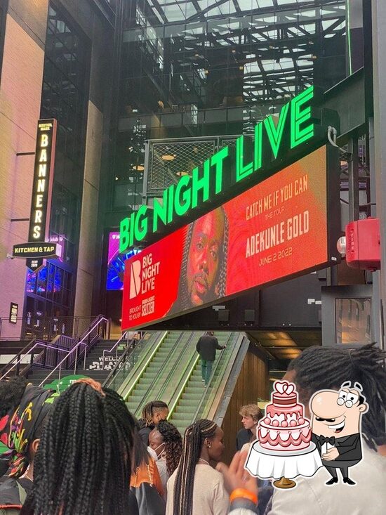 Menu at Big Night Live pub & bar, Boston