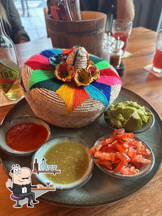 Menu at El Loco Mexicano restaurant, Hennef