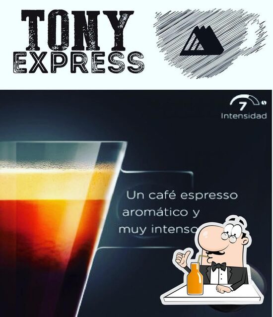 Menu at Tony Express, Santa Marta
