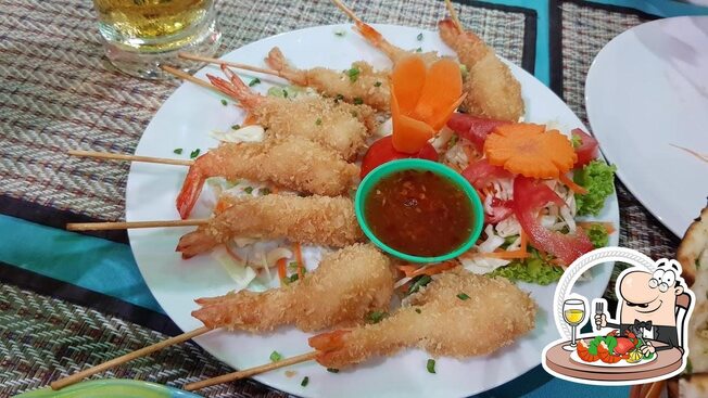 Menu at Andaman Seafood restaurant, Ao Nang, 2RR9+629