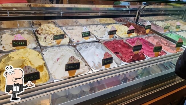 Menu at Eiscafe Italia, Lehrensteinsfeld