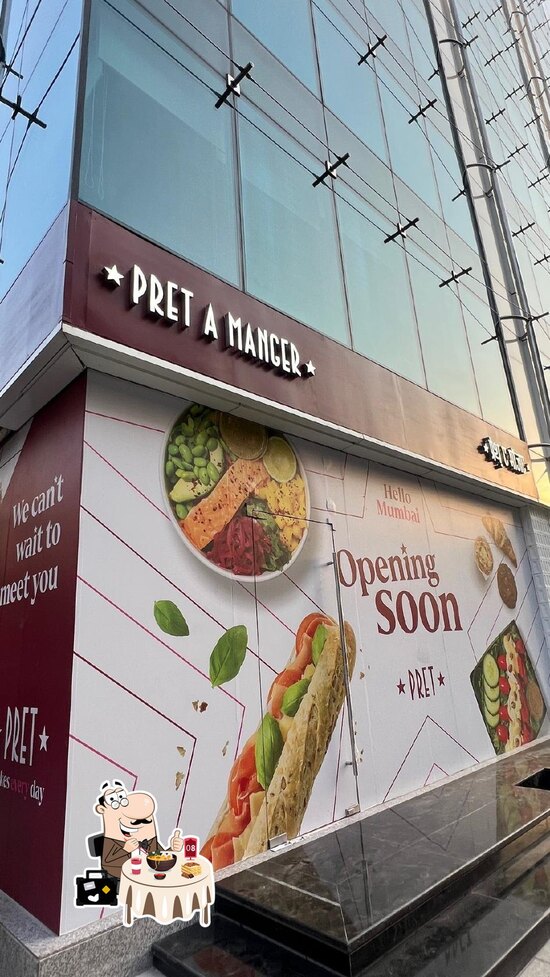 Menu at Pret A Manger, Mumbai, Maker Maxity Ground Floor
