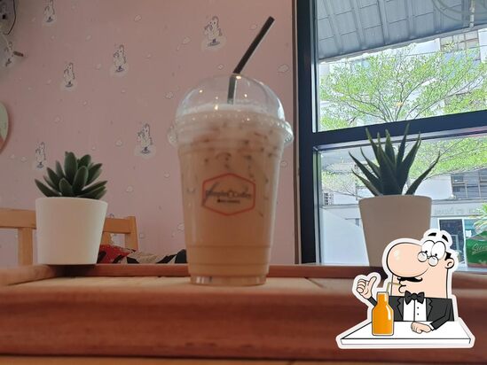 Menu at Dimples Coffee, Bangkok