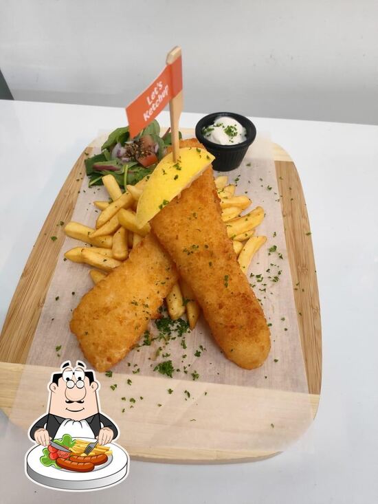 Menu at Let’s Ketchup restaurant, Auckland