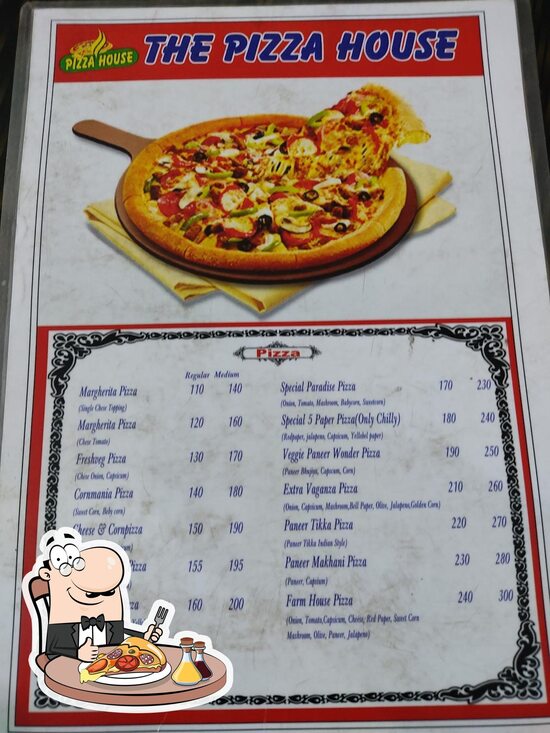 The pizza house - Restaurant menu, prices and reviews