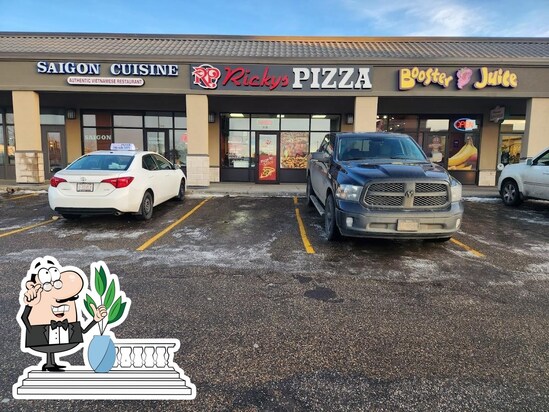 Menu at RICKYS PIZZA pizzeria, Edmonton, 512 Riverbend Square NW