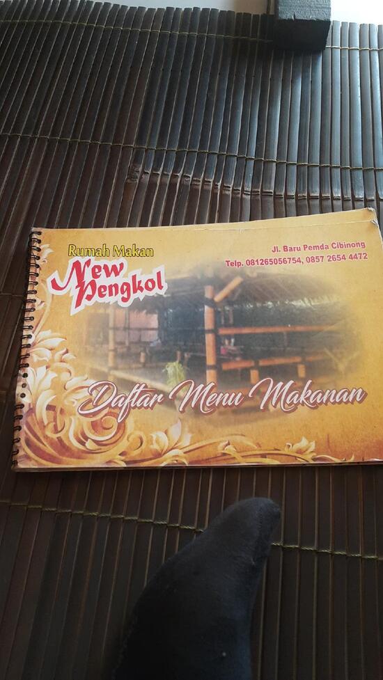 Menu at New Pengkol Restaurant, Bogor, Jalan Baru Pemda Rt 002 Rw 04 ...