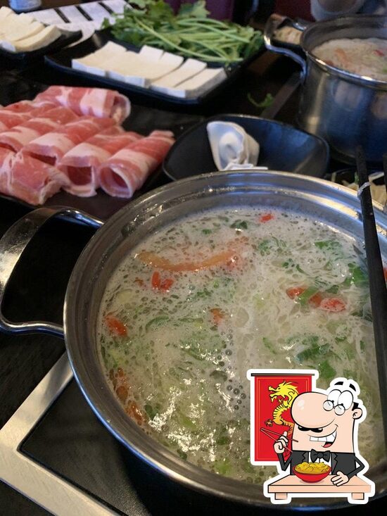 Menu at Hot Pot Lab restaurant, Champaign