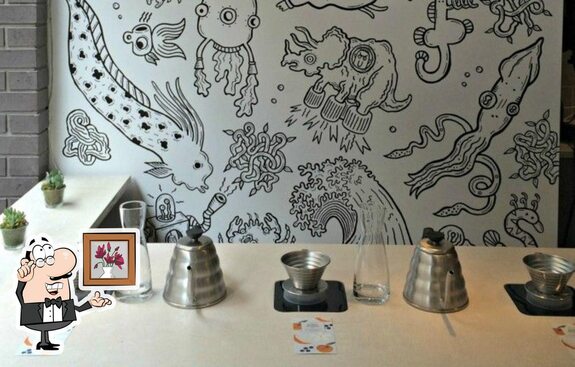 Menu at Origin Coffee cafe, London, 65 Charlotte Rd